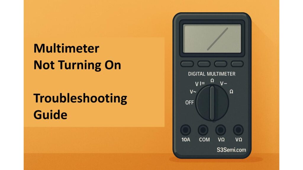 Multimeter Not Turning On? Here's How to Fix It