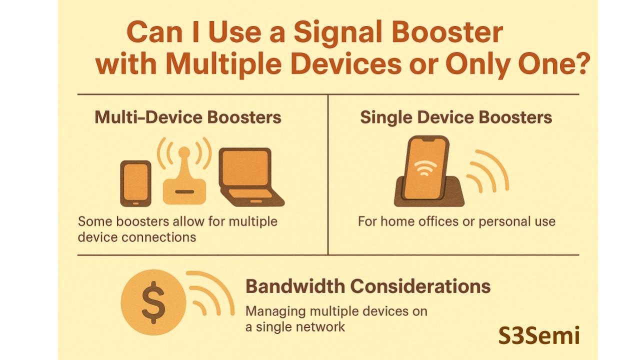 Can I Use a Signal Booster with Multiple Devices or Only One?