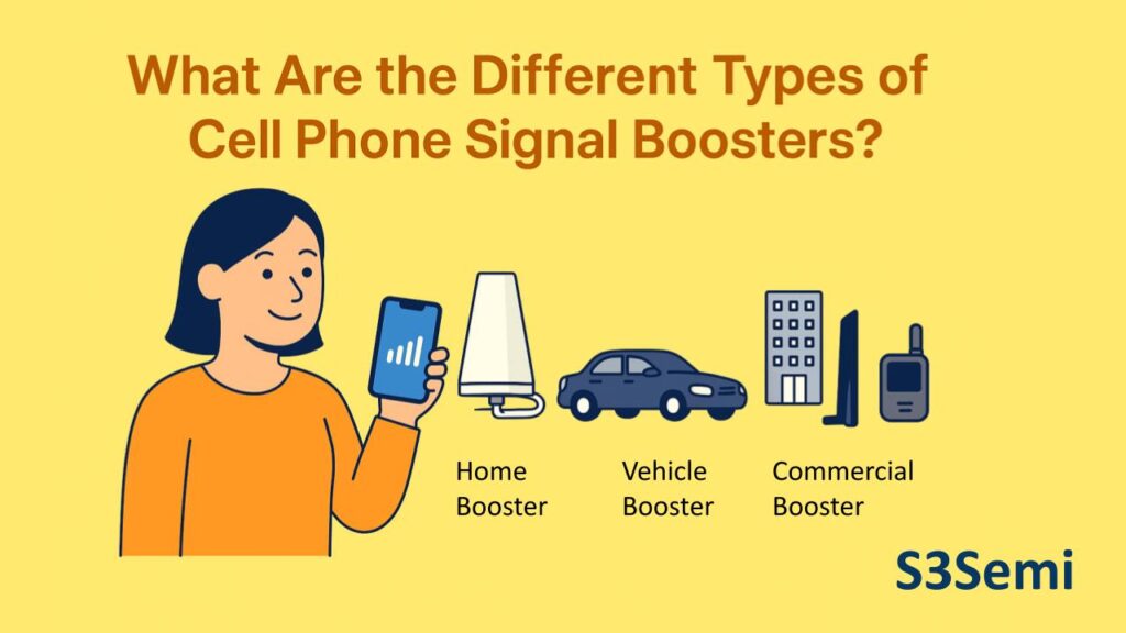 What Are the Different Types of Cell Phone Signal Boosters?