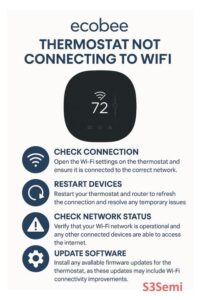 Ecobee Thermostat Not Connecting to Wi-Fi: Troubleshooting Guide
