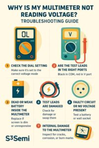 Why Is My Multimeter Not Reading Voltage? Troubleshooting Guide