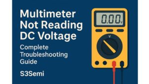 Multimeter Not Reading DC Voltage: Complete Troubleshooting Guide