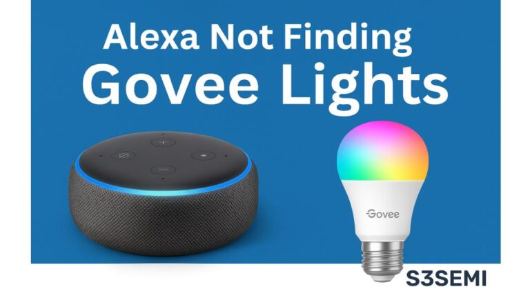 Alexa Not Finding Govee Lights: How to Fix It
