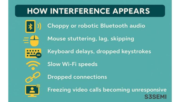 Bluetooth vs 2.4 GHz Interference Issues: How to Fix Them
